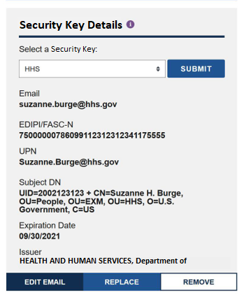 How to Link a PIV or CAC to an Existing XMS Account